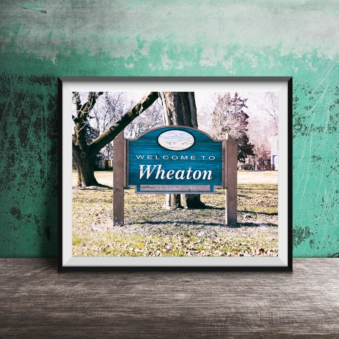 WHEATON, ILLINOIS - Unframed Chicagoland Photography Print - Chicago ...