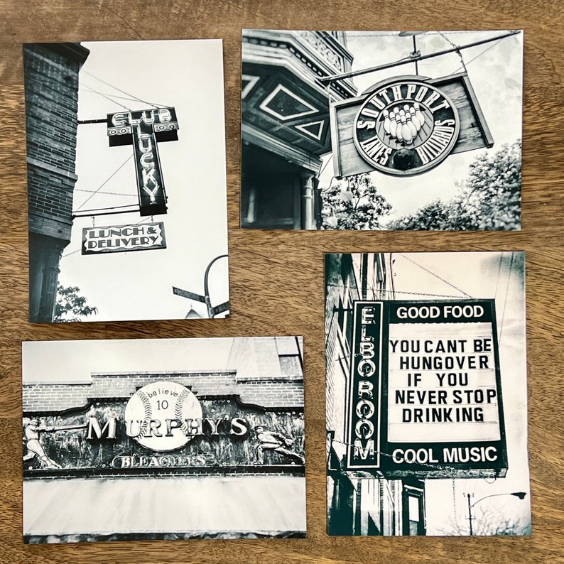 Elbo Room Chicago Photography Art Print Unframed Neon Sign - Etsy