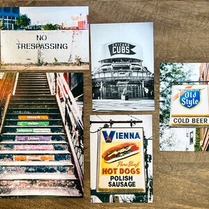 Chicago CTA Train Station Stairs - CTA El Sign - Chicago El - Art ...
