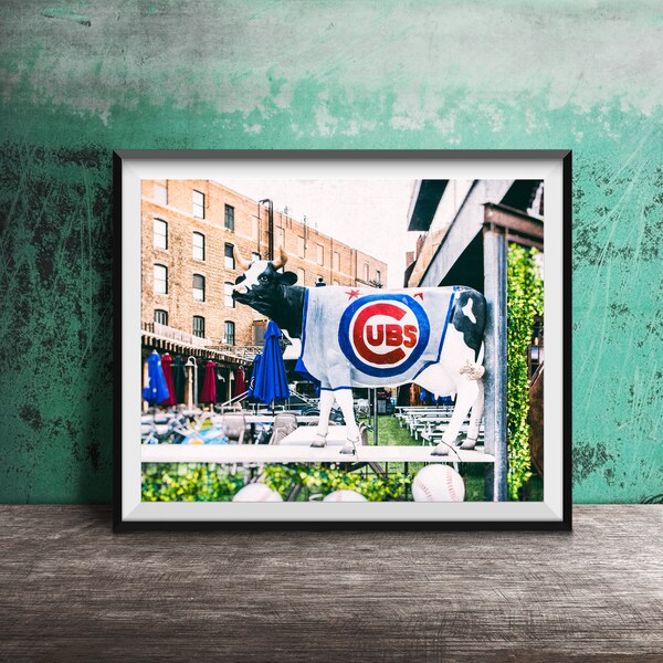 Chicago Cubs Print - Etsy