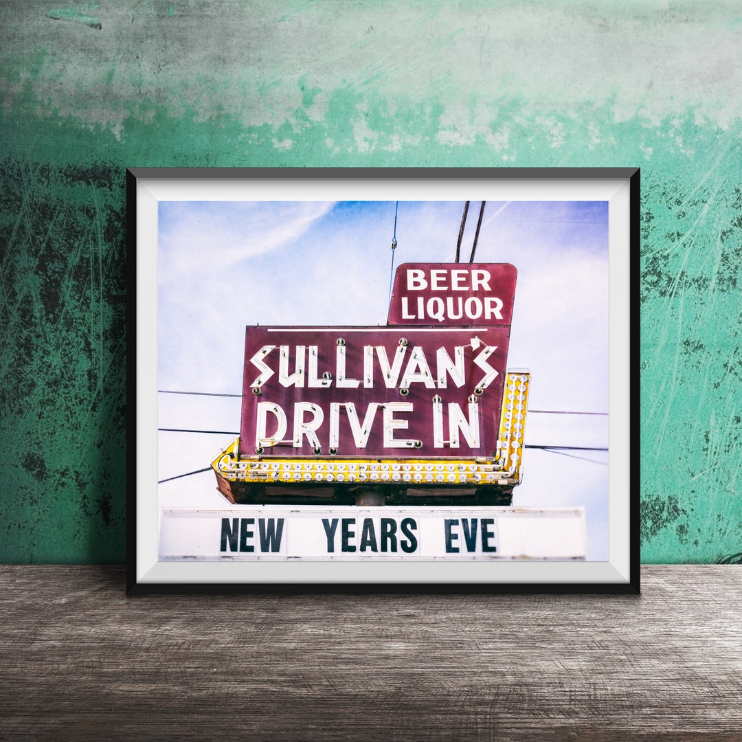 SULLIVAN'S DRIVE-IN, Dekalb, Illinois - Unframed Photography Print ...