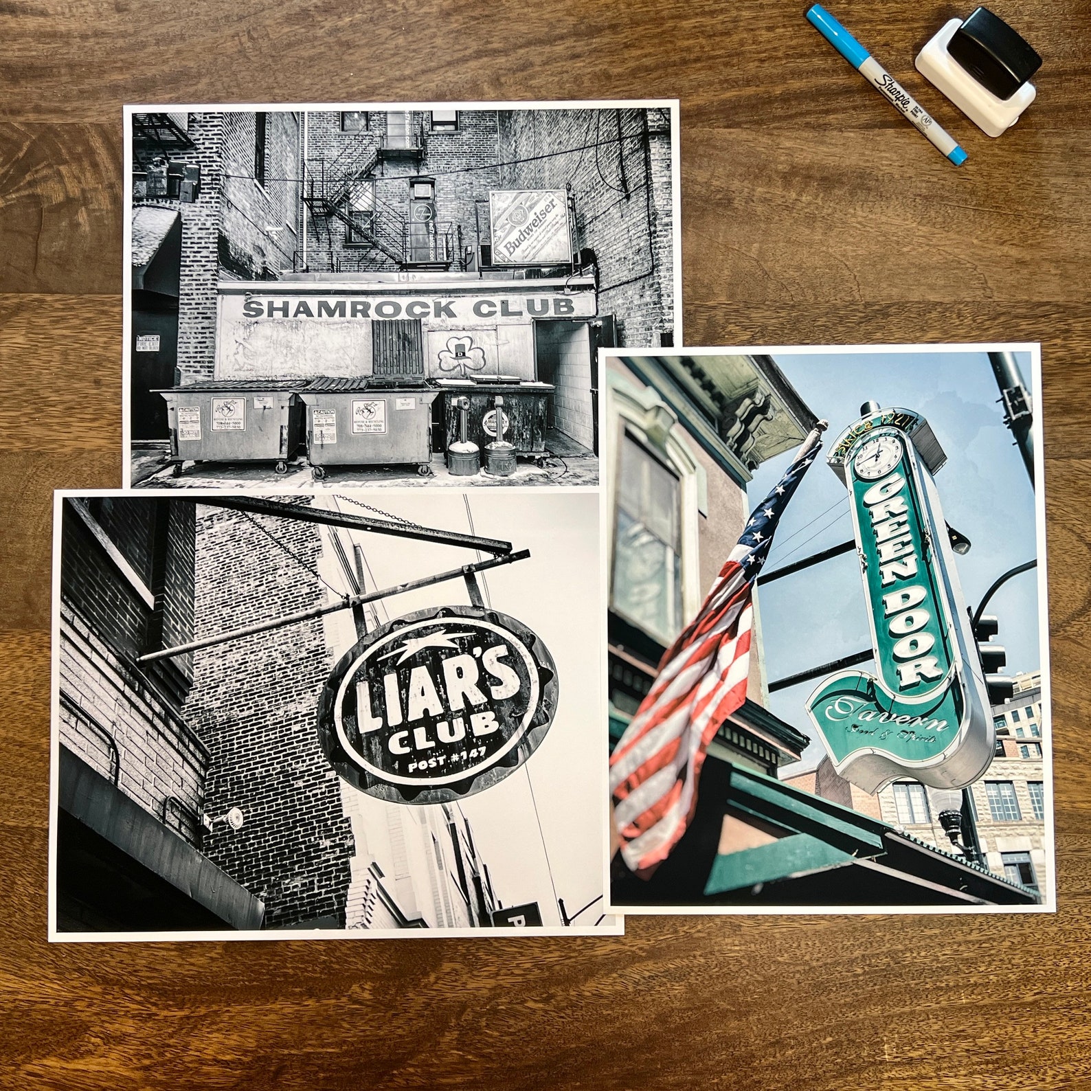 Liar's Club Chicago Photography Art Print Unframed Bar - Etsy