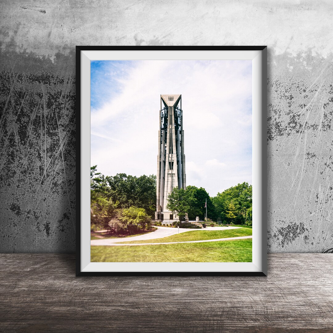 NAPERVILLE MILLENNIUM CARILLON - Unframed Chicagoland Photography Print ...