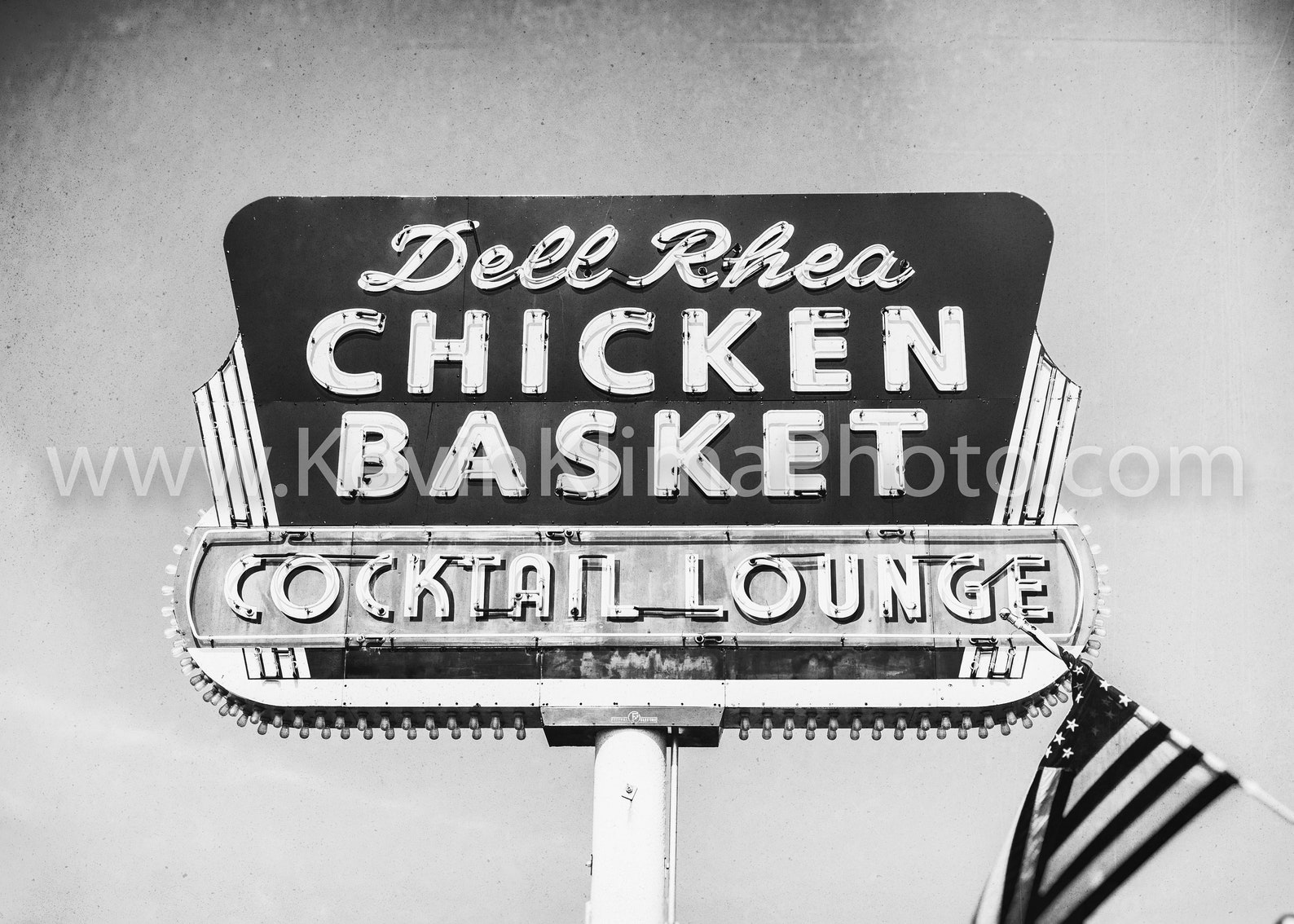 Dell Rhea Chicken Basket Rt 66 Wall Art Chicago / - Etsy