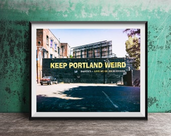 Portland Wasn't WEIRD Until You Got Here the Decal - Etsy