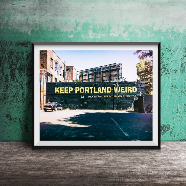 Keep Portland Weird - Etsy