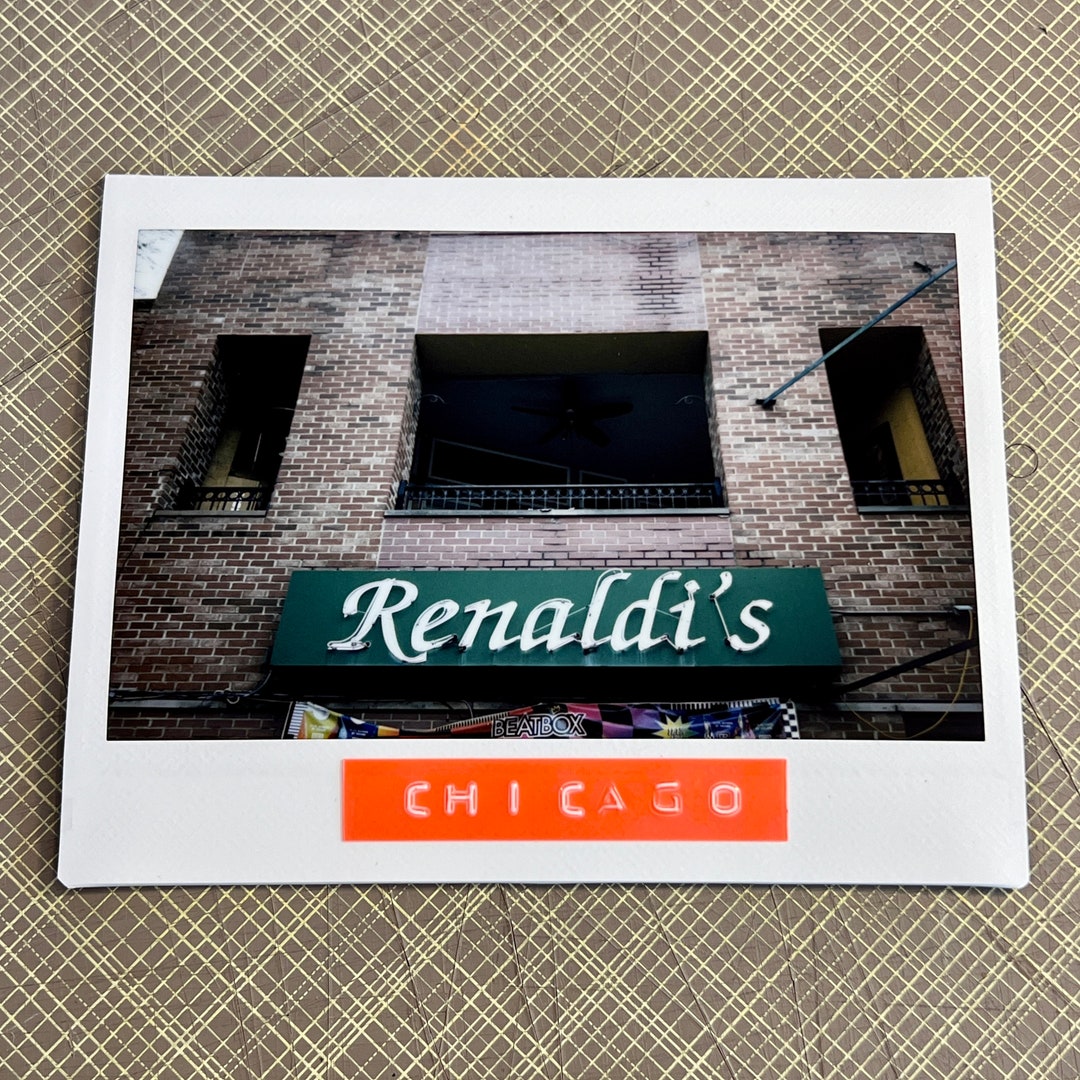 RENALDI'S, Chicago Limited Edition Original Instant Film Photo 1/1 ...