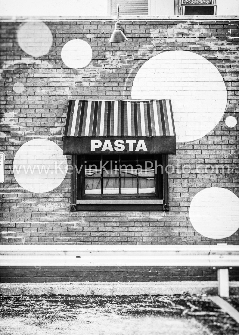 Pasta Window Pop Art Photography Print Unframed Wall Art - Etsy