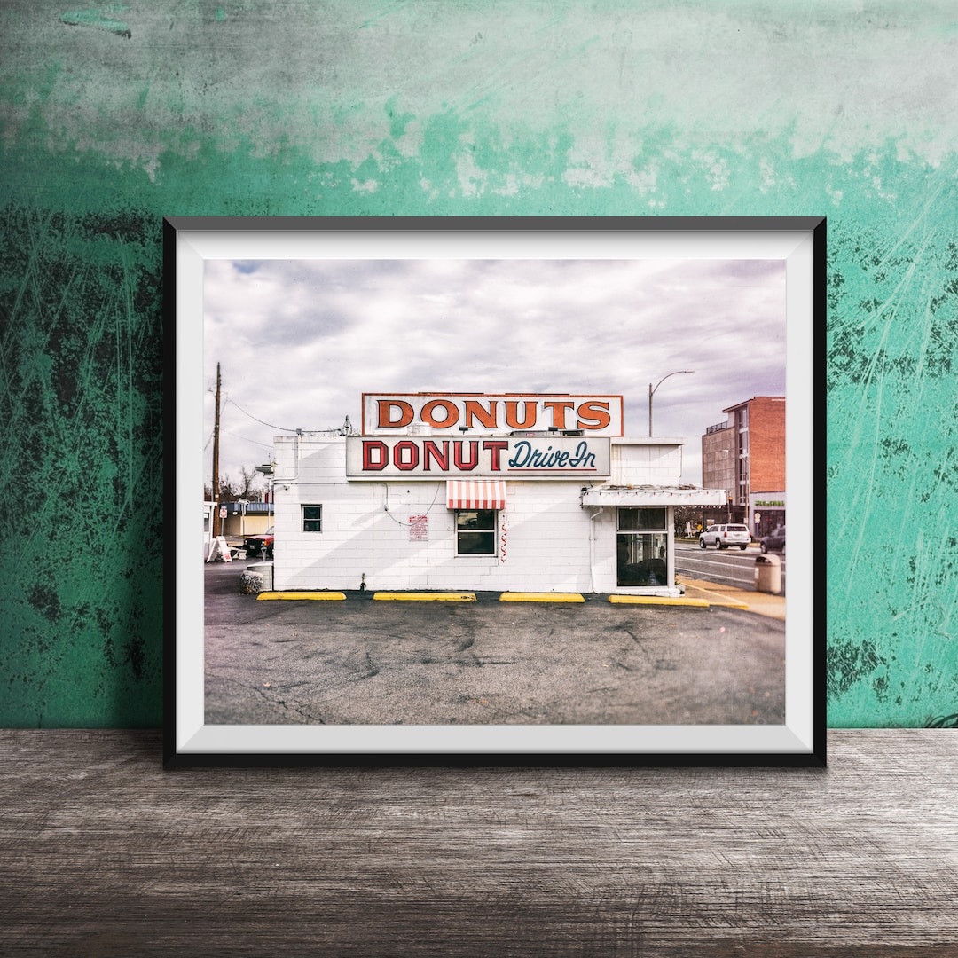 DONUT DRIVE-IN - Unframed St. Louis Photography Print - Restaurant Wall ...