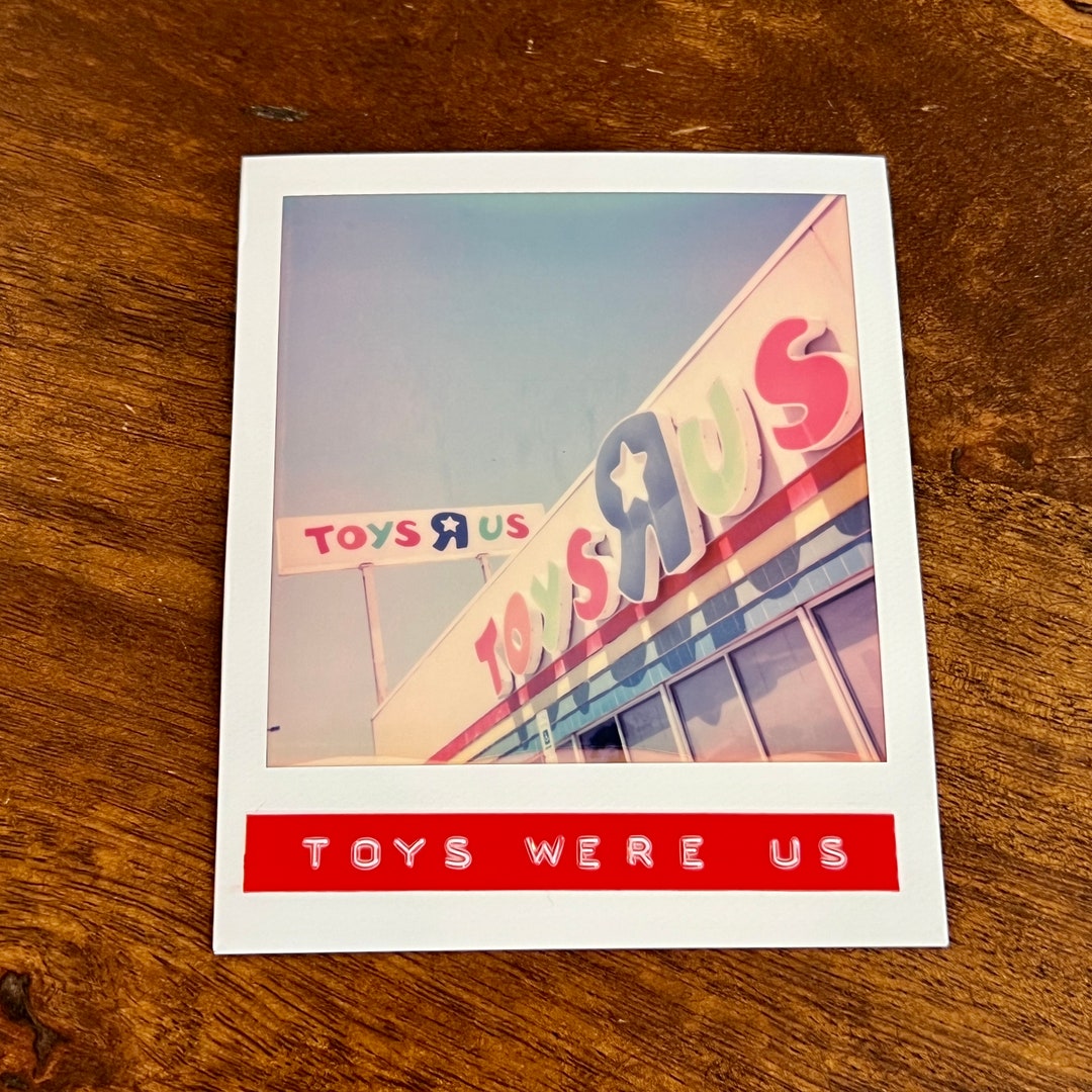 TOYS R US Limited Edition Original Polaroid Instant Film Print 1/1 ...