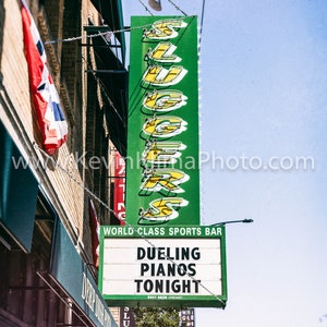 SLUGGERS Sports Bar, Chicago Bar Wall Art Print - Lakeview, Chicago ...