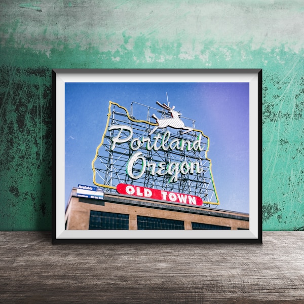 Portland Oregon Sign - Etsy