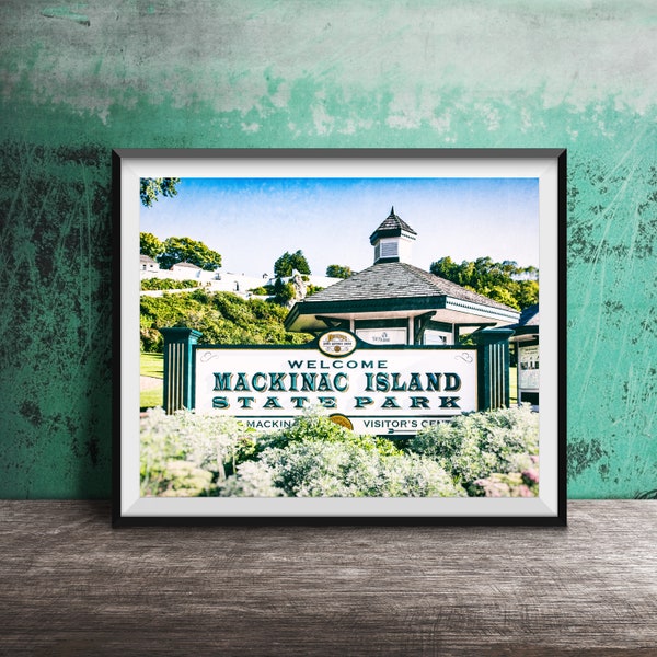 Michigan State Park Sign - Etsy