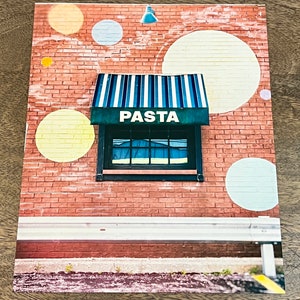 Pasta Window - Pop Art Photography Print - Unframed Wall Art - Kitchen ...