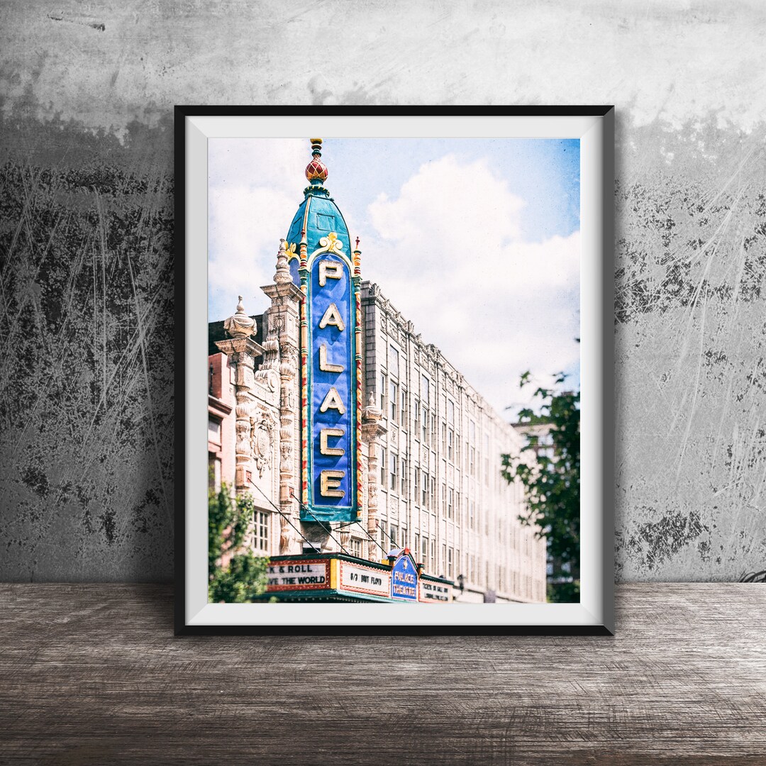 PALACE THEATRE, Louisville, Kentucky - Neon Sign Art Photography - Wall ...