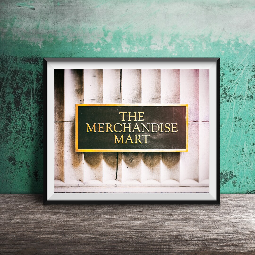 THE MERCHANDISE MART, Chicago Photography Print - Chicago Home Decor ...