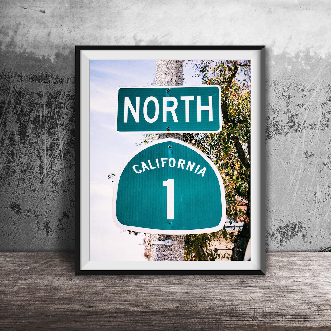 PACIFIC COAST HIGHWAY, California 1 - Unframed Photography Print - Pch ...