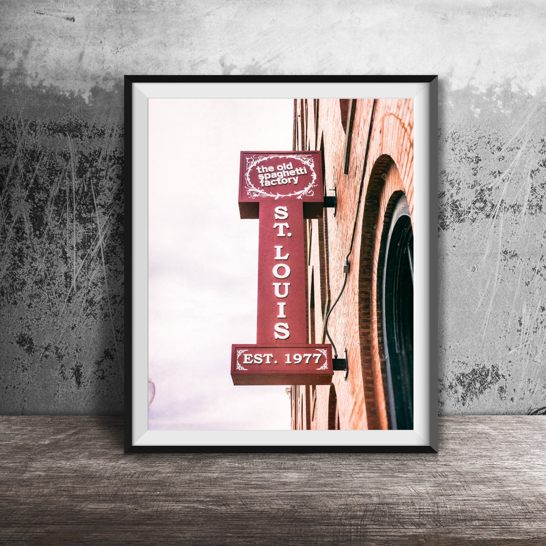 OLD SPAGHETTI FACTORY - Unframed St. Louis Photography Print ...