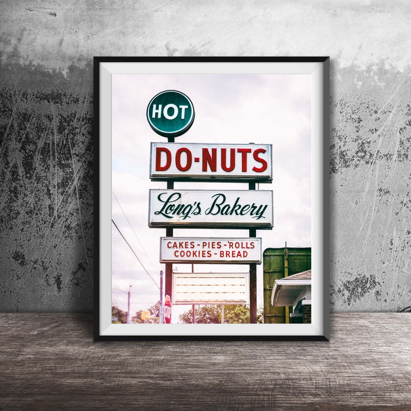 Doughnut Shop Sign - Etsy