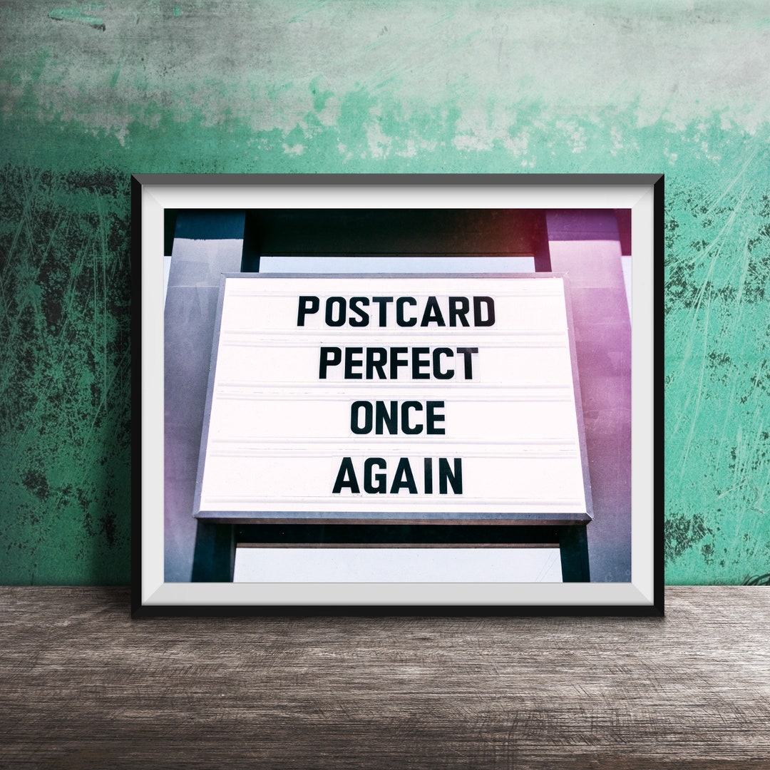 POSTCARD PERFECT Once Again - Unframed Photography Print - Home Decor ...