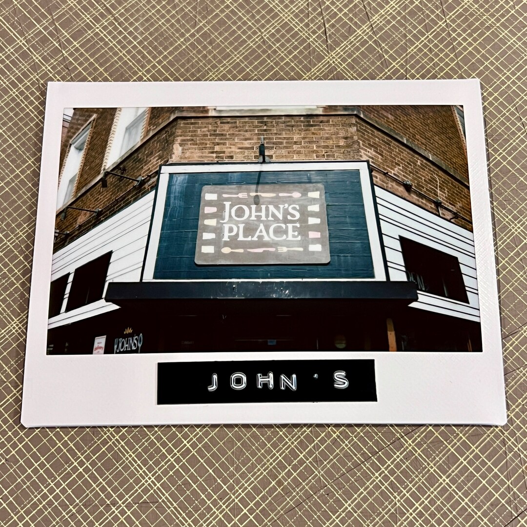 JOHN'S PLACE, Chicago Limited Edition Original Instant Film 1/1 ...