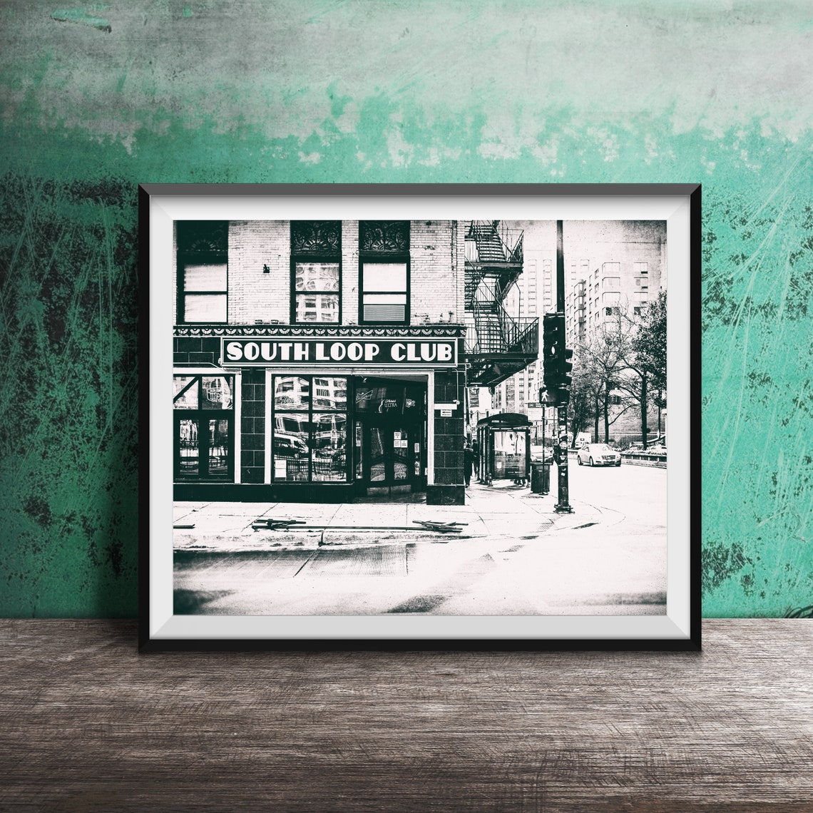 South Loop Club Chicago Photography Art Print Unframed Sign - Etsy