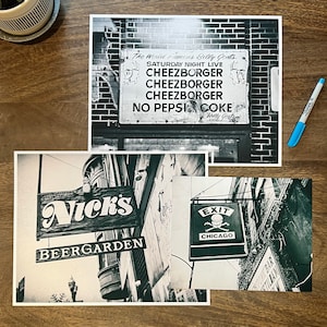 Exit, Chicago Wall Art - Chicago Bar Sign Photography - Etsy