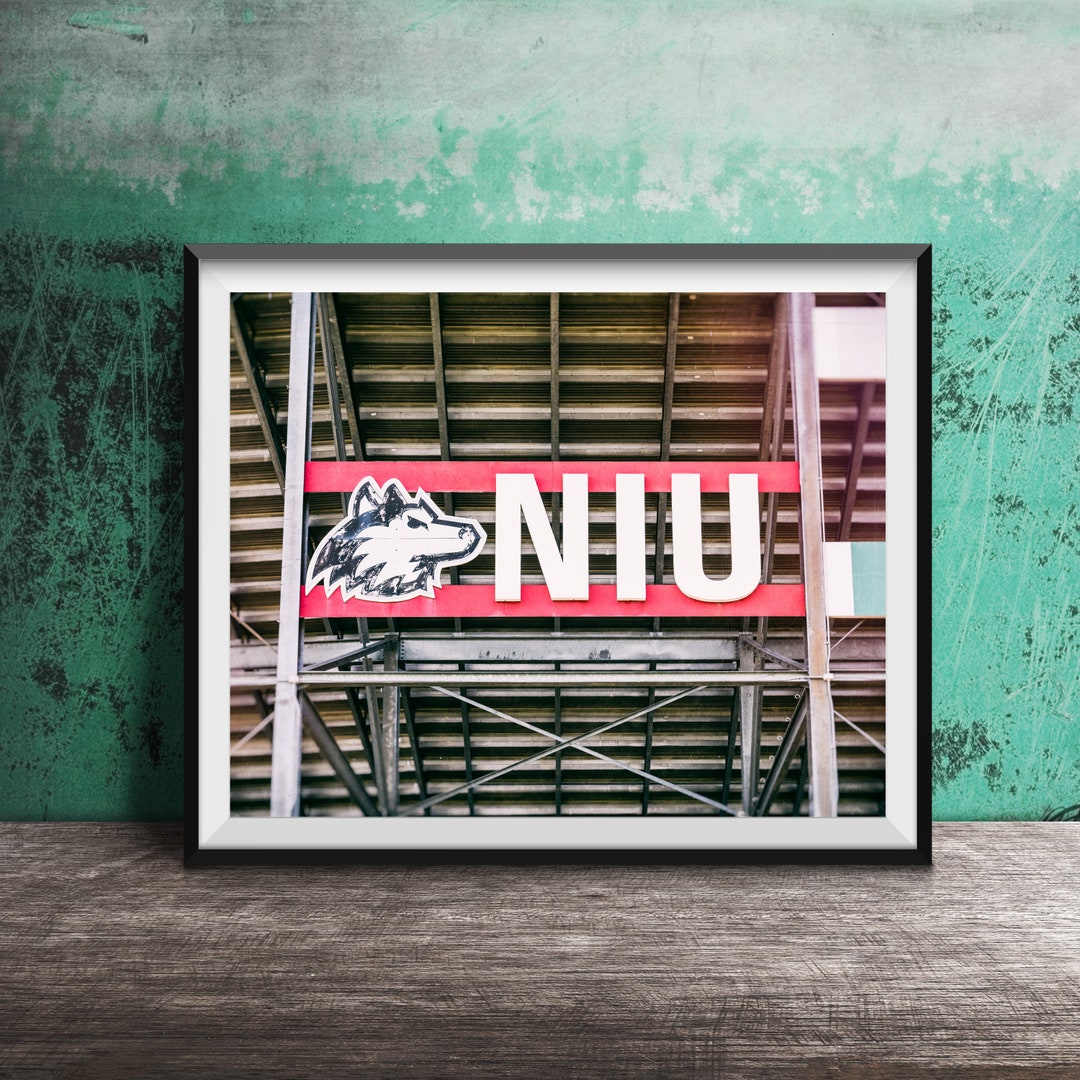 NIU, Northern Illinois University Photography Print Unframed Wall Art ...