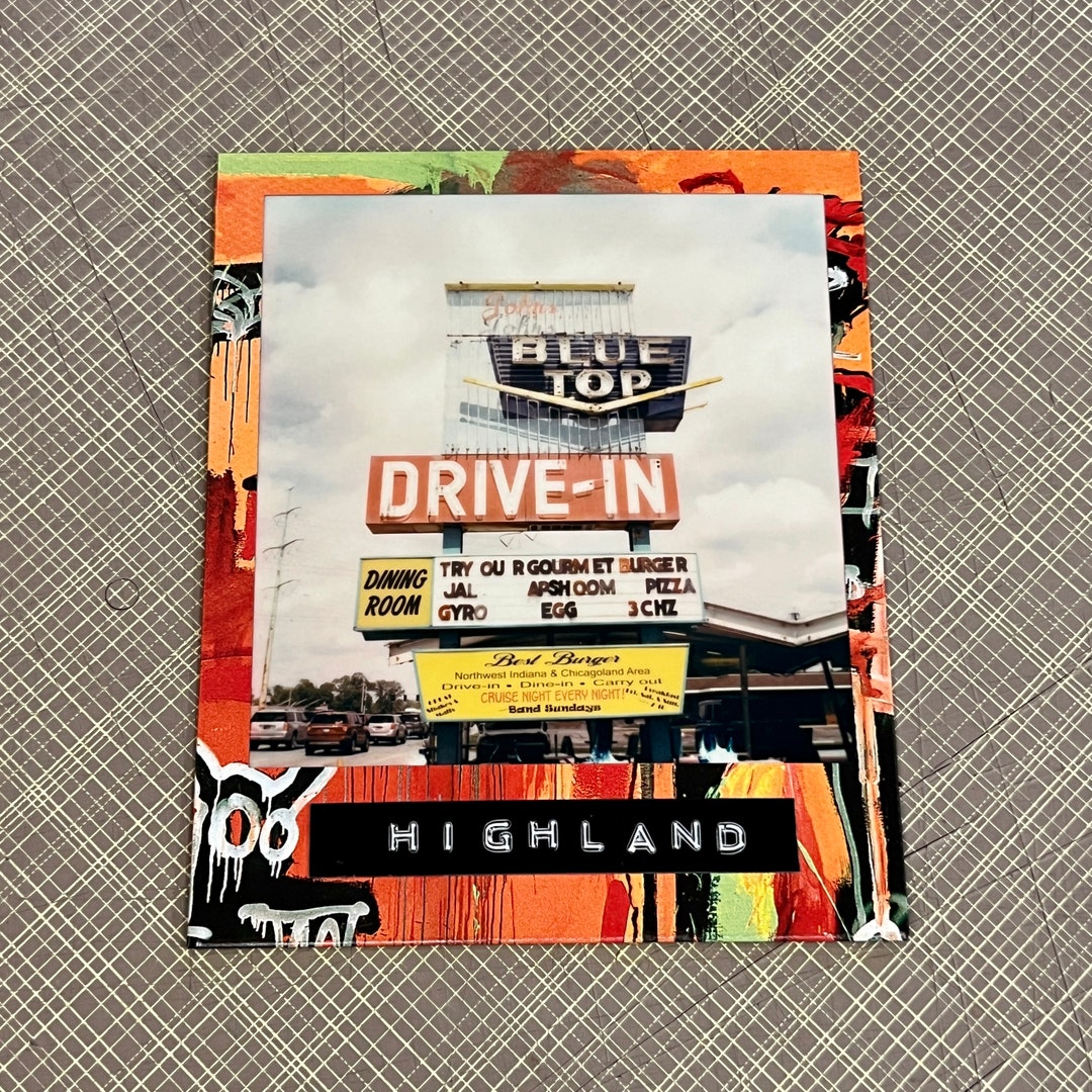 BLUE TOP Drive-in, Highland, Indiana Limited Edition Original Polaroid ...
