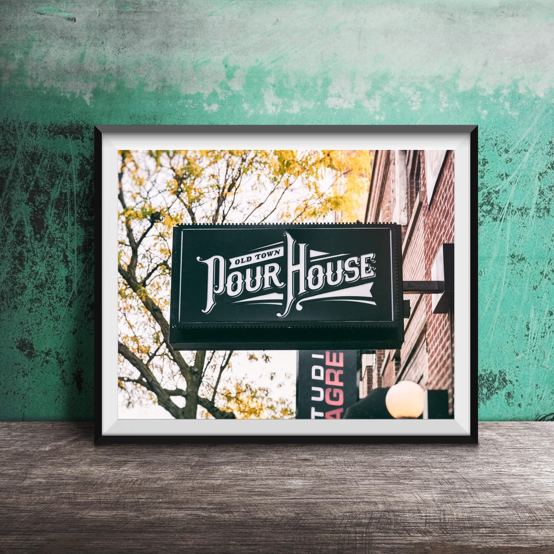 OLD TOWN Pour House, Chicago Unframed Photography Print Chicago ...