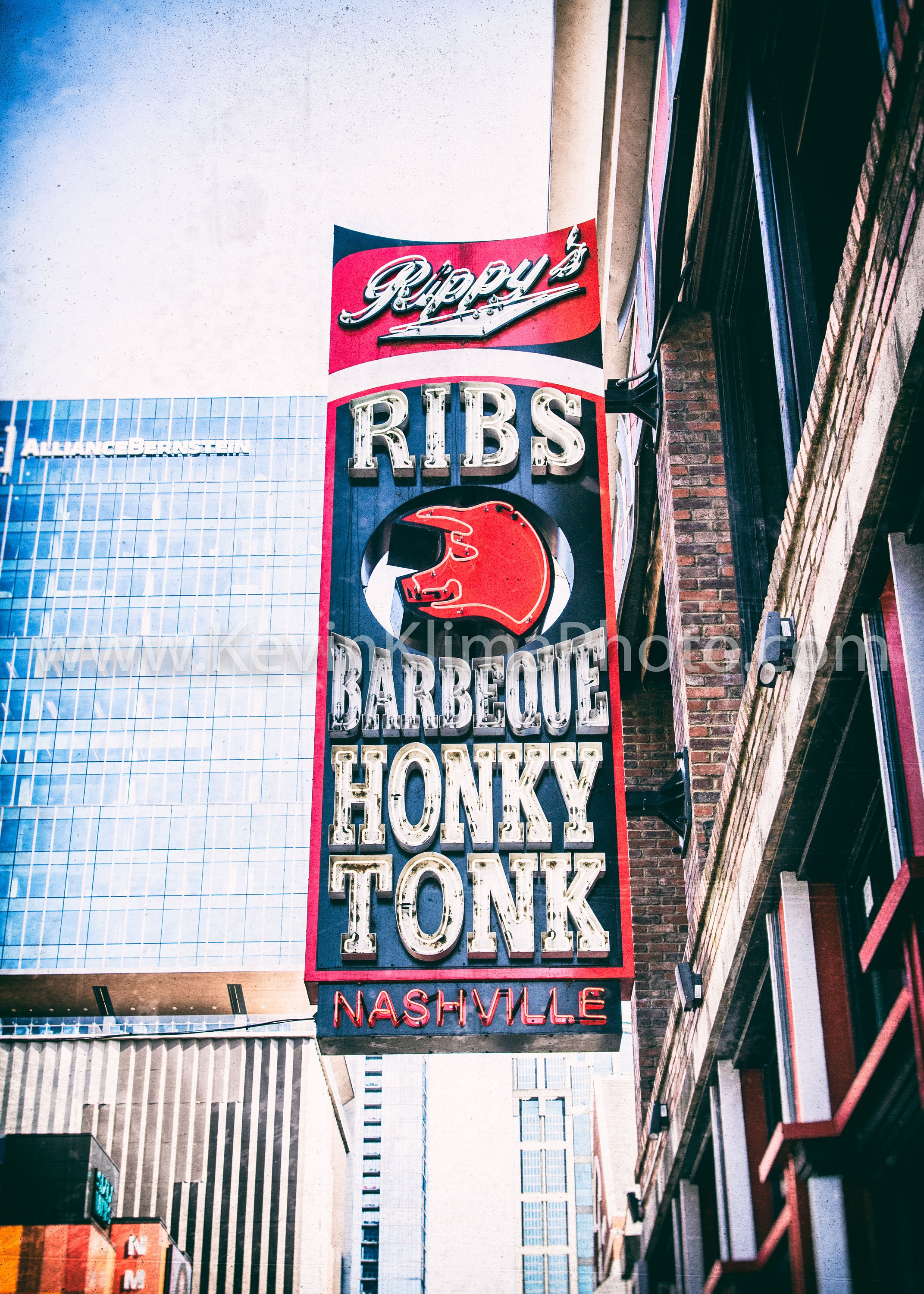 Rippy's Ribs Barbecue Nashville Bar Neon Sign | Etsy