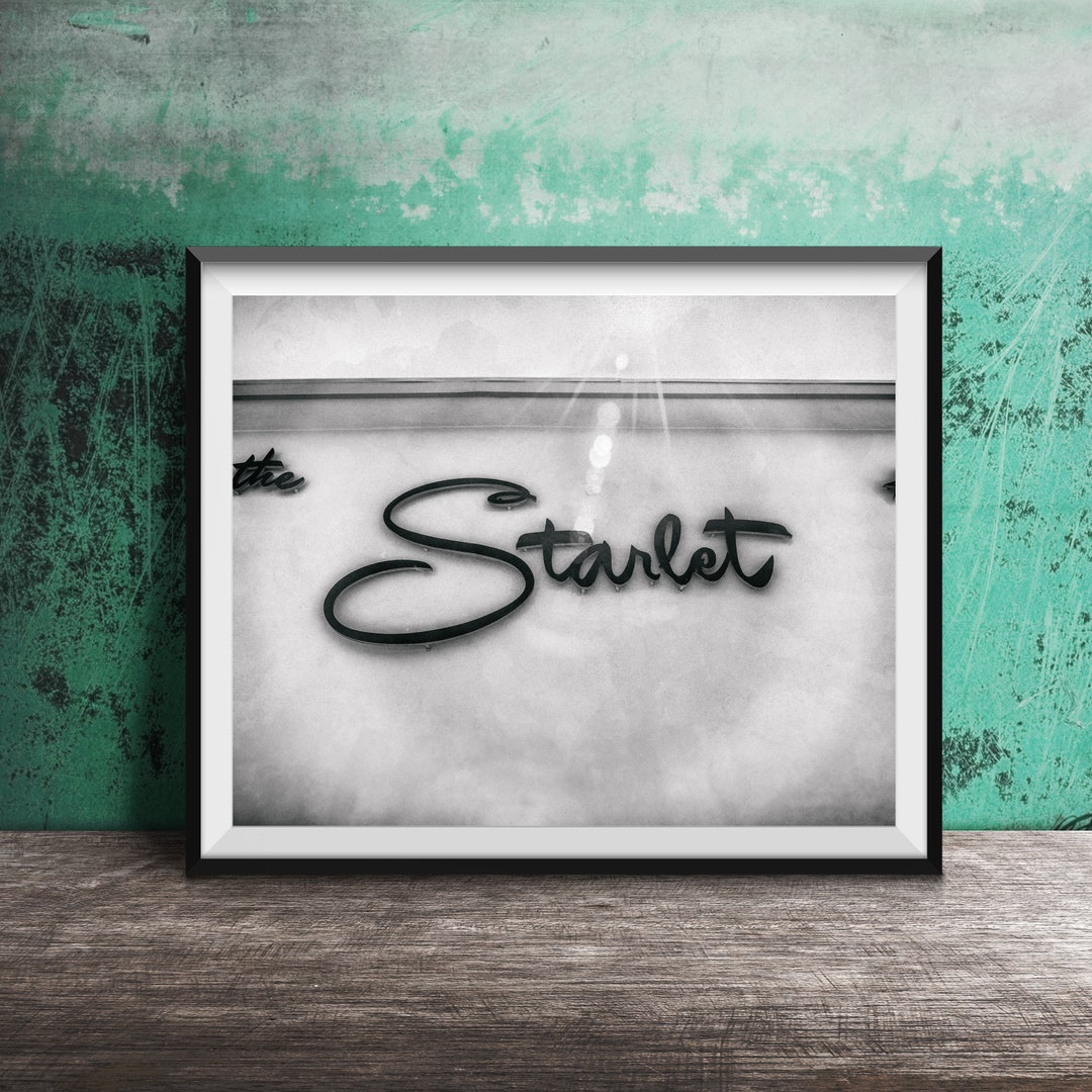 THE STARLET Art Photography Print Hollywood California - Etsy