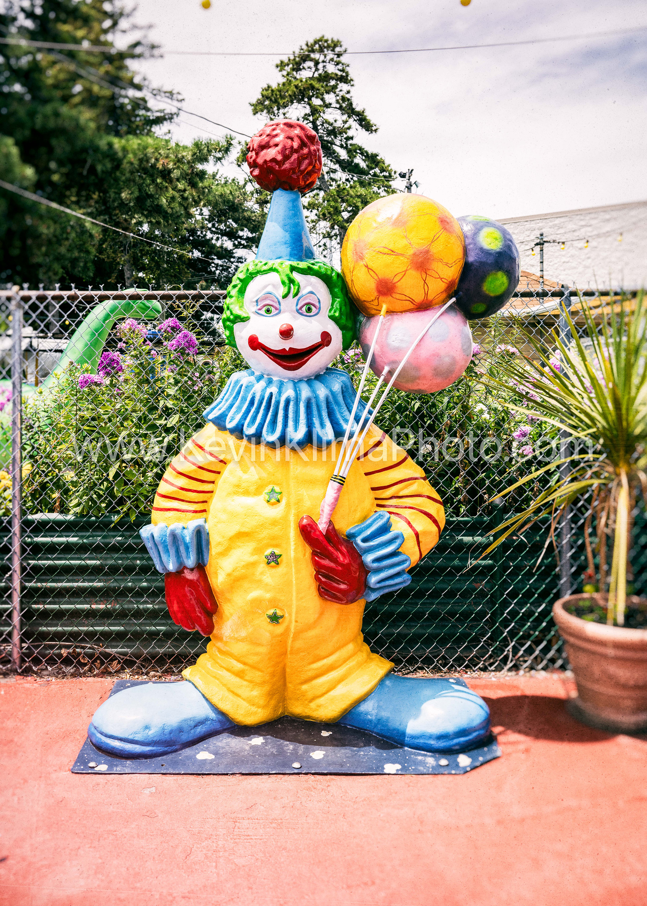 Mini Golf Clown Head