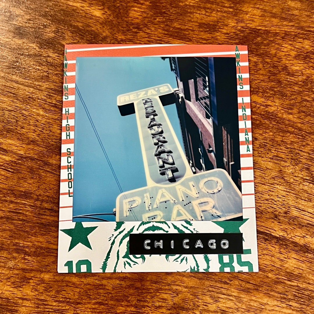 REZA'S CHICAGO Limited Edition Original Polaroid Instant Film Print 1/1 ...