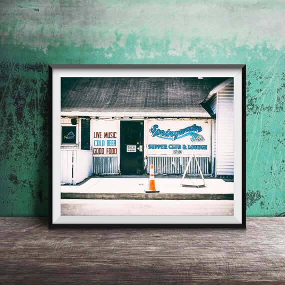 Springwater Supper Club Restaurant Nashville Sign - Etsy