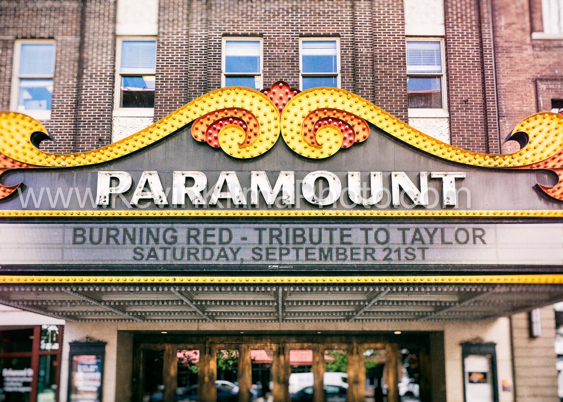PARAMOUNT THEATRE, Cedar Rapids - Unframed Photography Print - IOWA ...