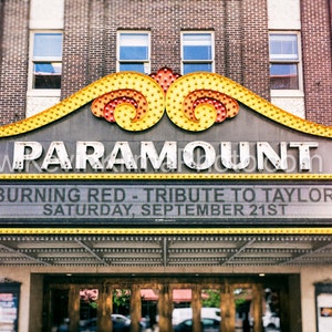 PARAMOUNT THEATRE, Cedar Rapids - Unframed Photography Print - IOWA ...