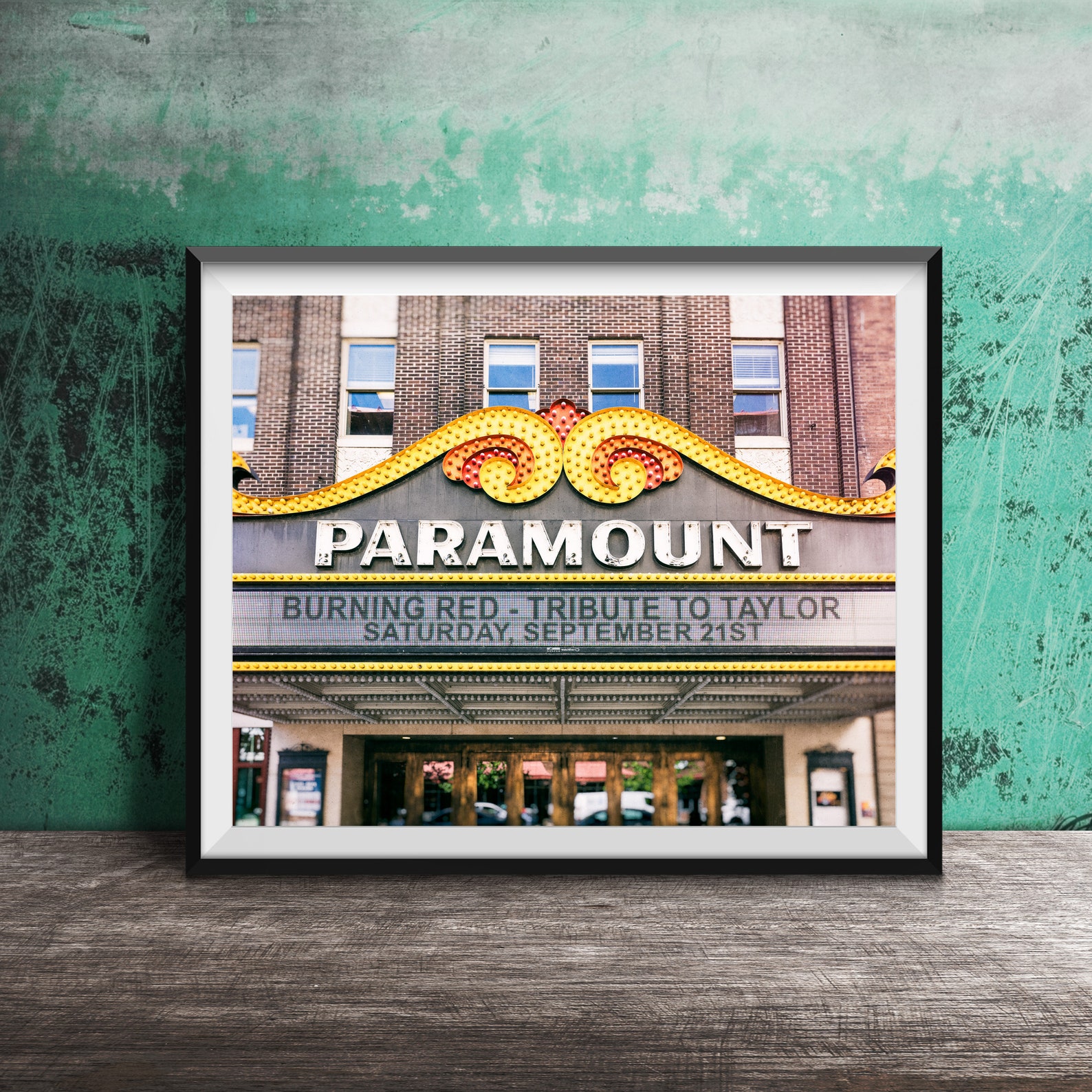 PARAMOUNT THEATRE, Cedar Rapids - Unframed Photography Print - IOWA ...