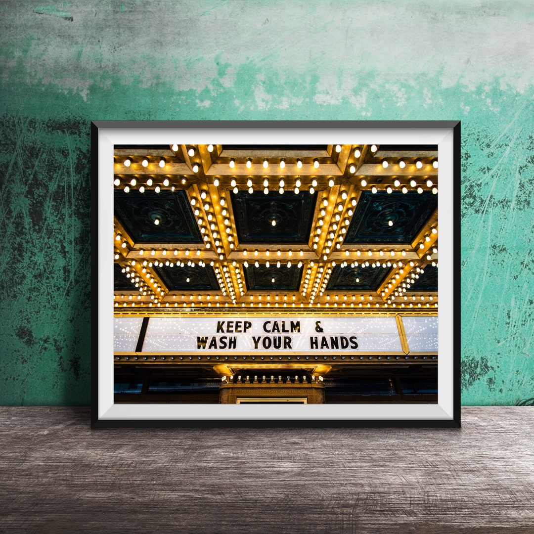 Keep Calm & WASH YOUR HANDS - Unframed Photography Print - Etsy