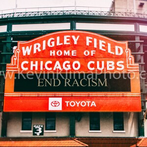 Wrigley Field - End Racism - Black Lives Matter - Chicago Cubs ...