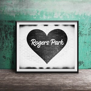 Rogers Park, Chicago Photography - Chicago Wall Art - Unframed Bar Wall ...