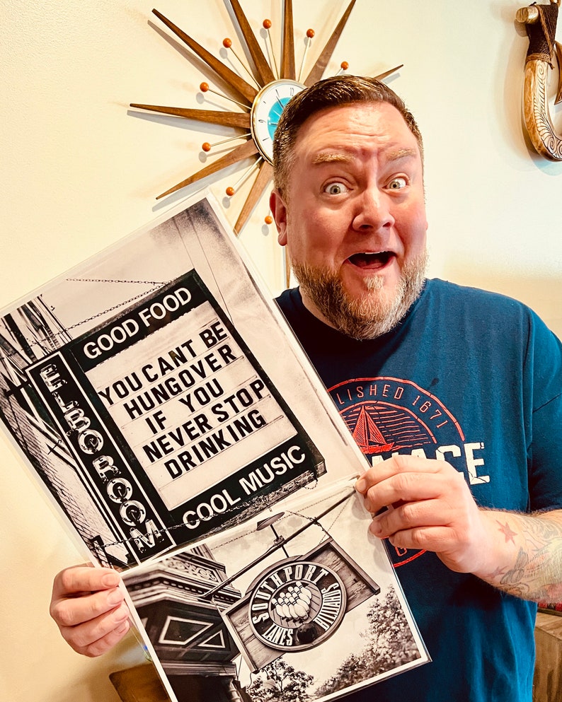 Elbo Room Chicago Photography Art Print Unframed Neon Sign - Etsy