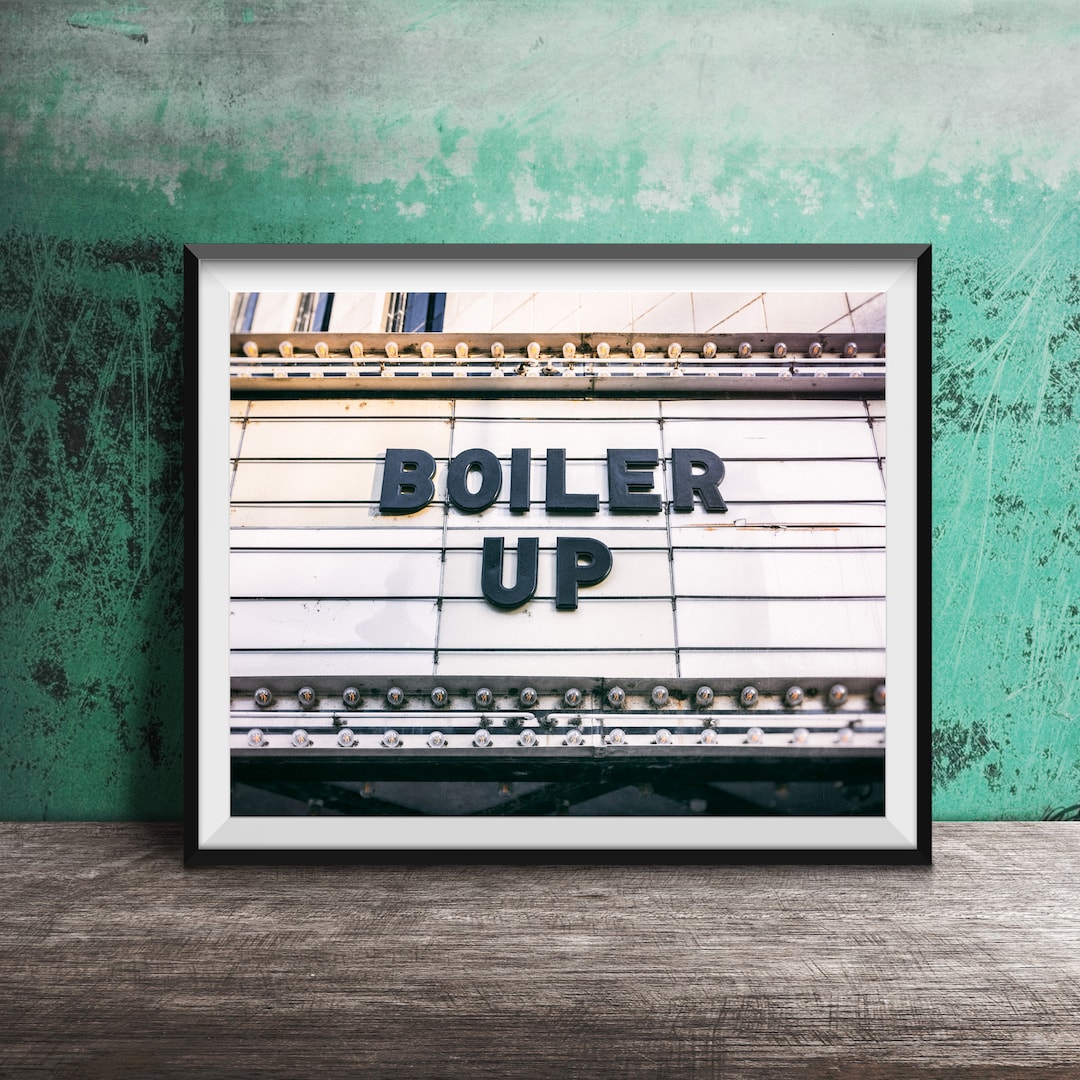 BOILER UP, PURDUE University - Unframed Photography Print - Purdue ...