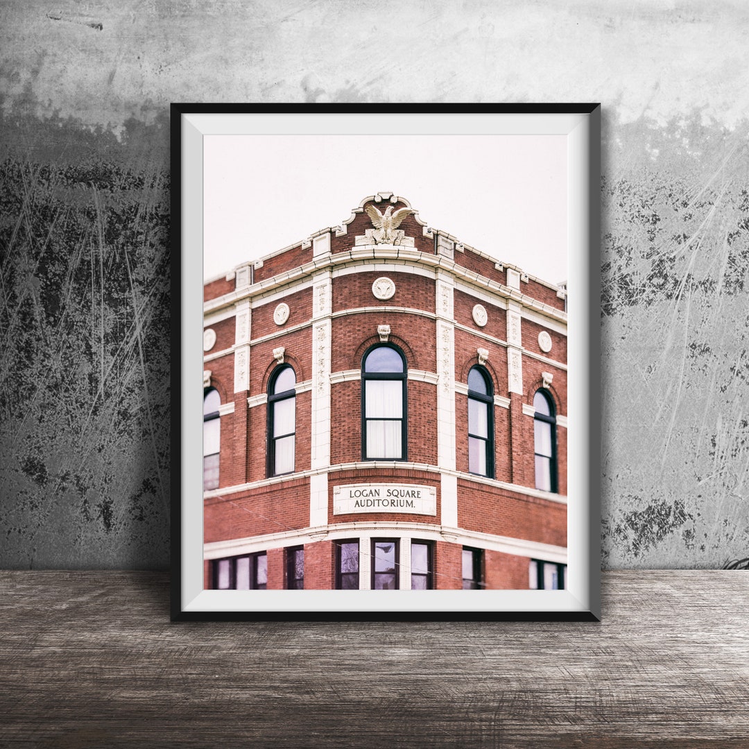 LOGAN SQUARE AUDITORIUM, Chicago - Unframed Photography Print - Logan ...