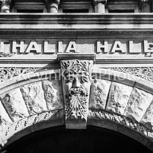 THALIA HALL - Unframed Chicago Photography Print - Chicago Sign Decor ...