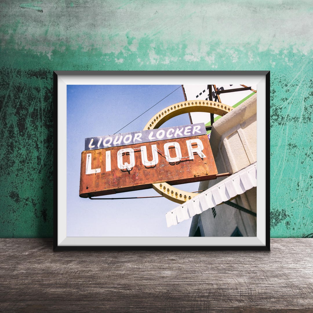 LIQUOR LOCKER - Unframed Photography Print - Long Beach, California ...