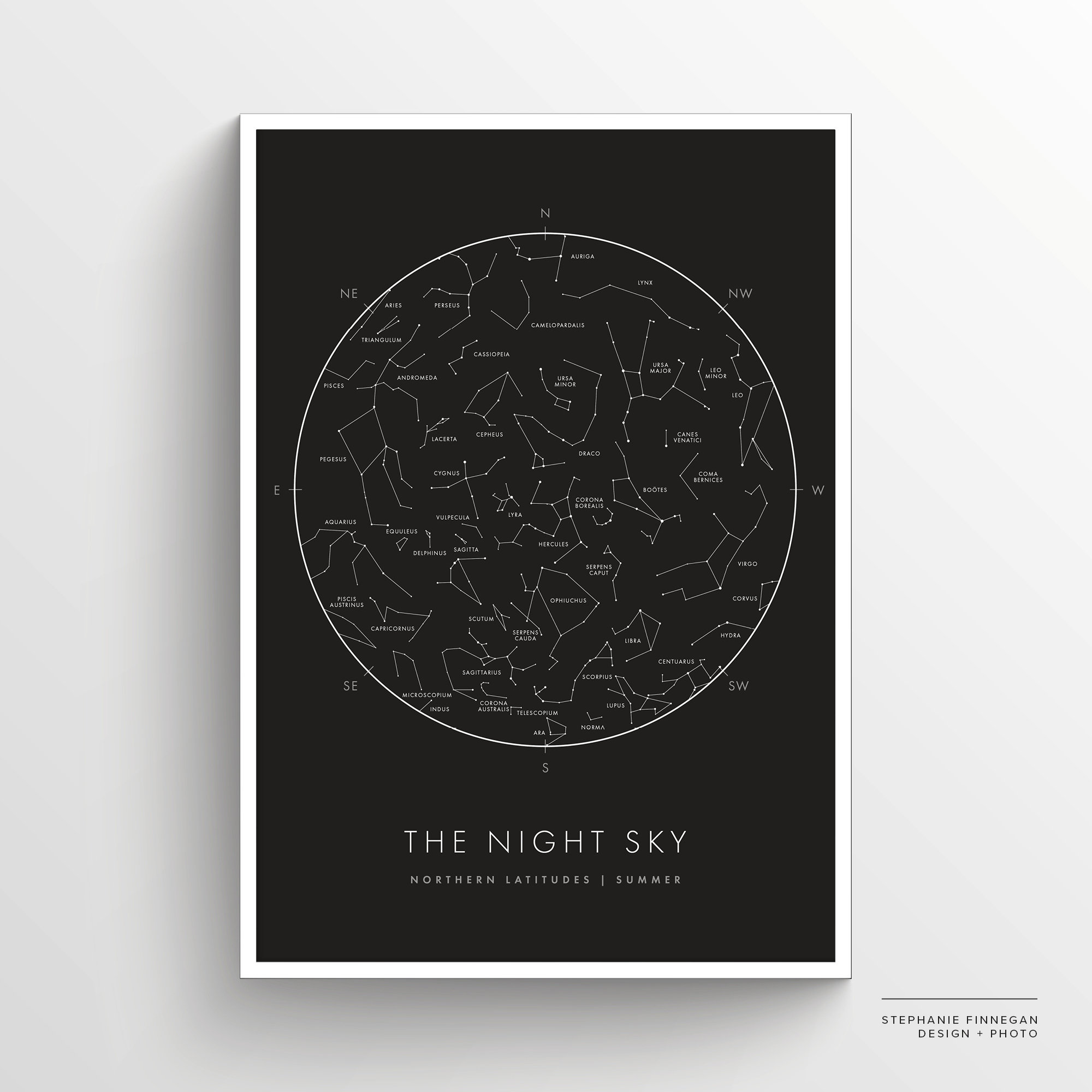 Constellations Print | Printable Poster | Night Sky | Constellation Art ...
