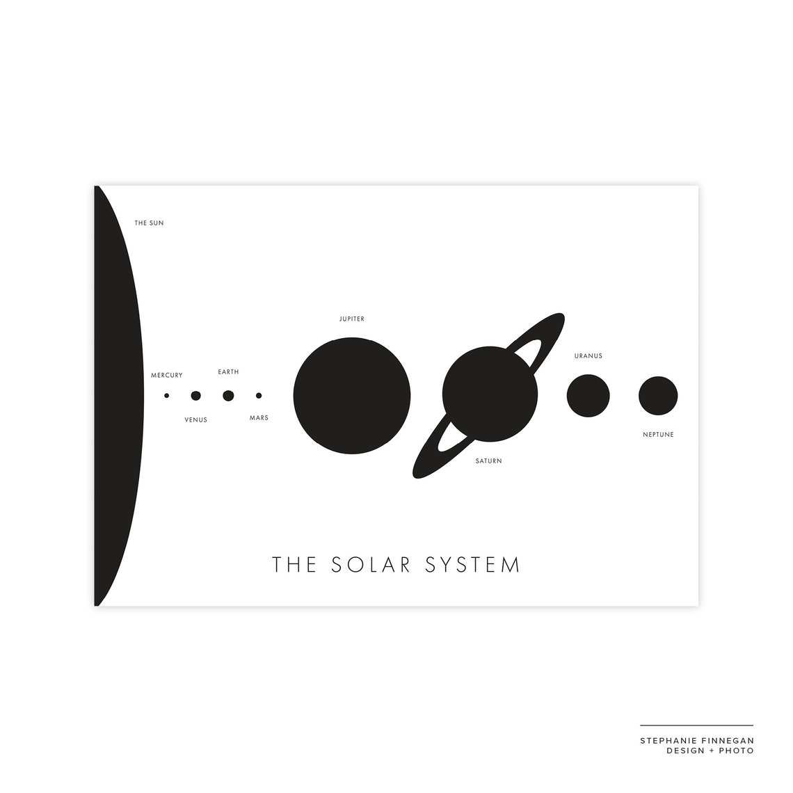 Printable Solar System Stationery