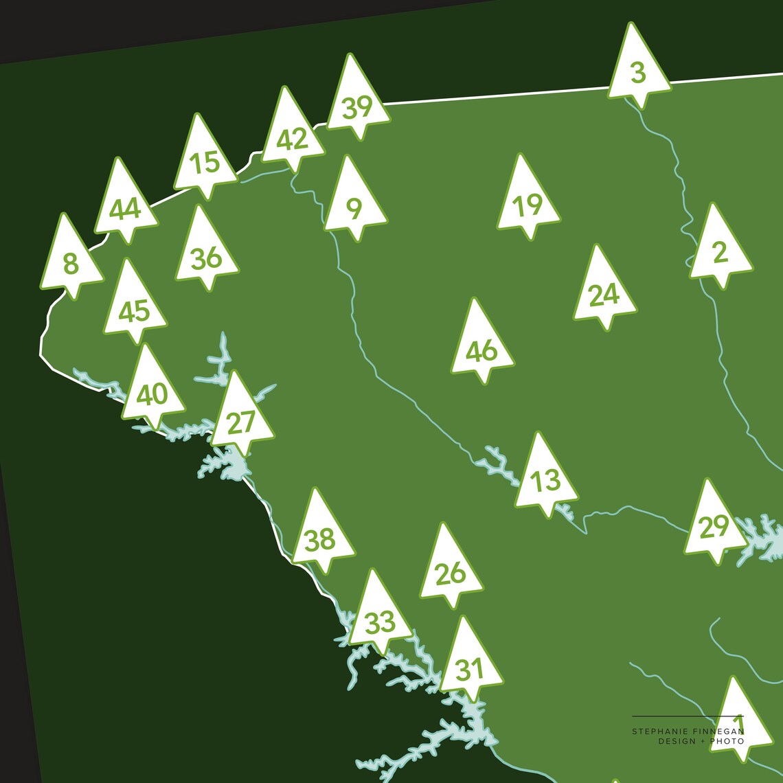 SC State Parks Map | Printable Map | South Carolina Parks | South ...