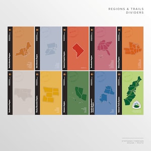 NPS Unigrid Brochure Binder Dividers Set | Printable | US National ...